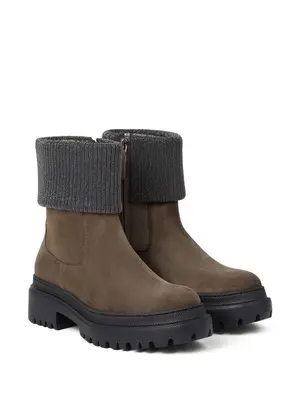 Brunello Cucinelli Block Heel Boots For Women