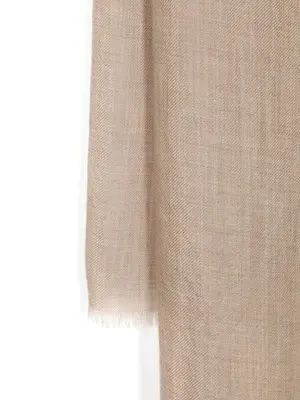 D4.0 Fringed Scarf - Neutrals