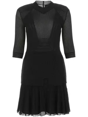 Givenchy Sheer-panel Mini Dress