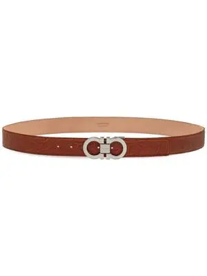 Ferragamo Embossed Belts For Men