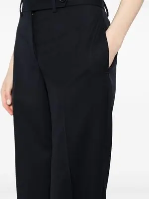 Paul Smith Pressed-crease Wool Trousers