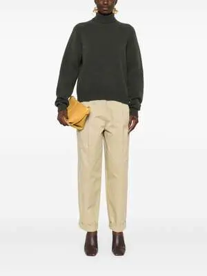 Fendi Logo-embroidered Sweater - Green