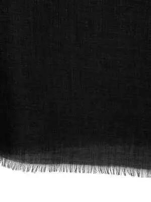D4.0 Fringed Scarf - Grey