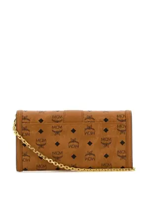 Mcm Tracy Wallet - Brown