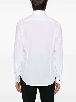 Giorgio Armani Pleated Shirt - White