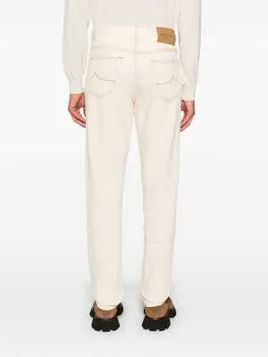 Jacob Cohen Harrison Straight Leg Jeans - Neutrals