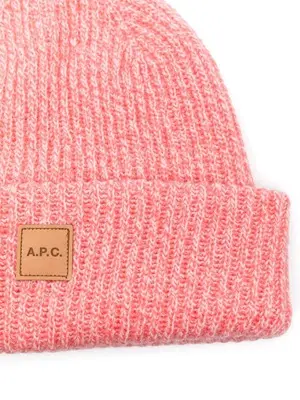 A.p.c. Michele Beanie - Pink