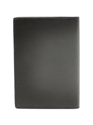 Santoni Logo-debossed Wallet - Grey
