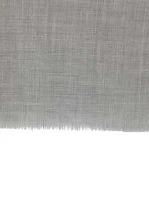 D4.0 Fringed Scarf - Grey