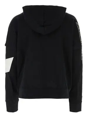 We11Done Logo Print Hoodie