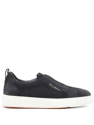 Santoni Victory Slip-on Sneakers - Blue