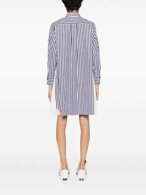 Sacai Striped Mini Dress