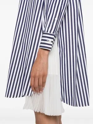 Sacai Striped Mini Dress