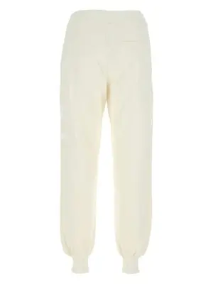 Alexander McQueen Cotton Track Pants - White