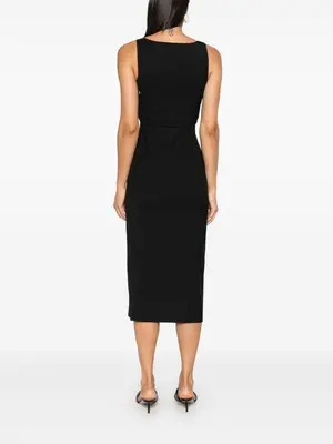Moschino Decorative Hook Midi Dress
