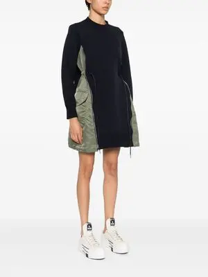 Sacai Paneled Mini Dress