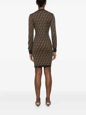 Fendi Zucca Monogram Minidress