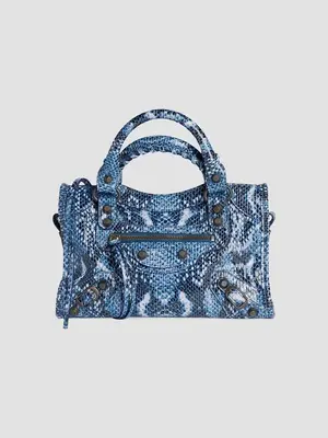 Balenciaga Le City Mini Bag - Blue