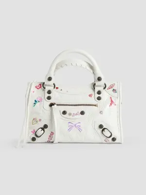 Balenciaga Le City Mini Bag - White Multi