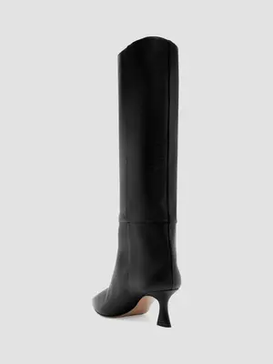 ALEXANDRE BIRMAN Brena 60mm Leather Boots - Black