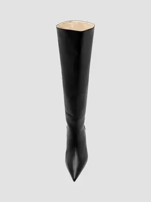 ALEXANDRE BIRMAN Brena 60mm Leather Boots - Black
