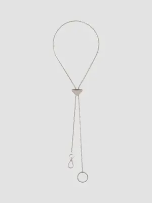 Prada Metal Keychain