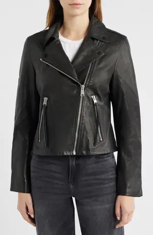 ALLSAINTS Dalby Leather Biker Jacket