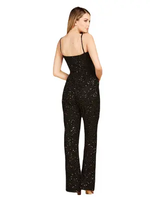 LARA NEW YORK Beaded Jumpsuit