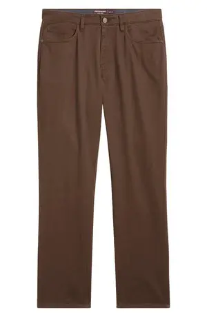 Johnston & Murphy Straight Leg Stretch Pima Cotton Pants