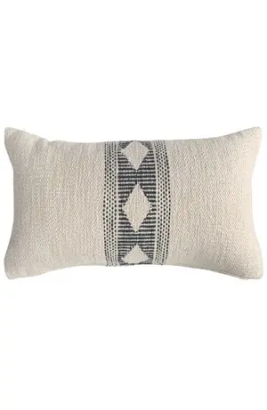 PILLOWPIA Gemma Pillowcover + Insert - Natural/black