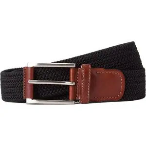 Robert Talbott Robert Talbott Garfield Stretch Belt Black