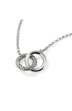John Hardy Essential Linked Necklace - Silver