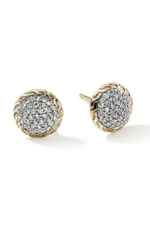 John Hardy John Hardy Essentials Stud Earrings Gold