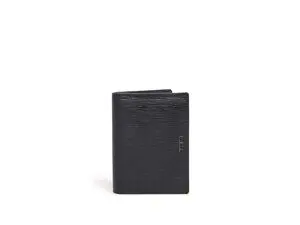 Tumi L-fold Wallet Handbags Leather/polyester - Black Embossed