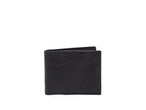 Tumi Global Removeable Passcase Wallet Handbags Leather/polyester - Black Embossed