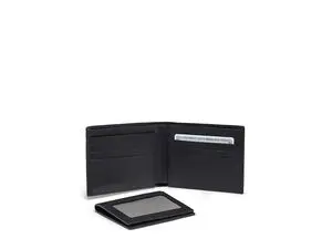 Tumi Global Removeable Passcase Wallet Handbags Embossed