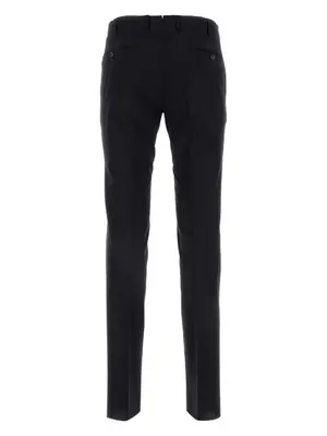PT TORINO Pressed-crease Tailored Trousers - Blue