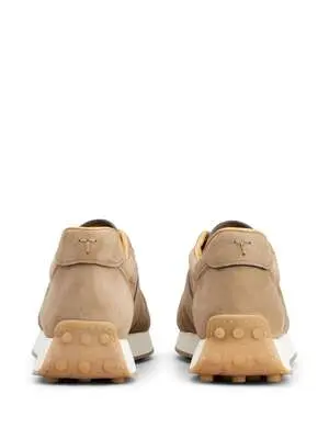 TOD'S Panelled Suede Sneakers - Neutrals