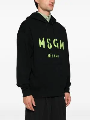 MSGM Logo-print Hoodie