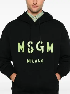 MSGM Logo-print Hoodie