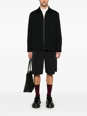 JIL SANDER Wool Gabardine Overshirt