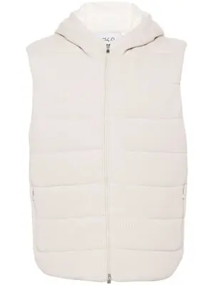 D4.0 Ribbed-knit Gilet