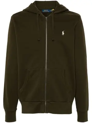 Polo Ralph Lauren Polo Pony-embroidered Hoodie - Green