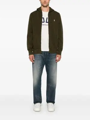 Polo Ralph Lauren Polo Pony-embroidered Hoodie - Green