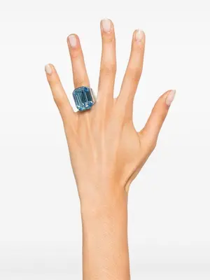 SWAROVSKI Lucent Motif Ring - Blue