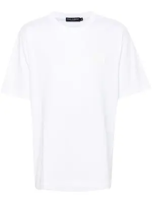 Dolce & Gabbana Logo-tag Cotton T-shirt