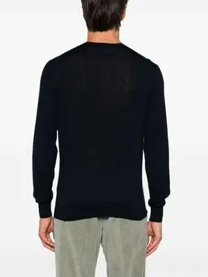 Zegna Wool Crew Neck Sweater