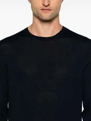 Zegna Wool Crew Neck Sweater