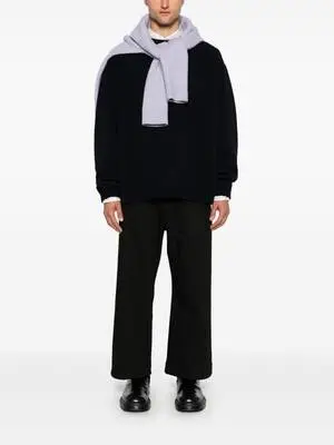 Studio Nicholson Lambswool Fisherman's Knit Sweater