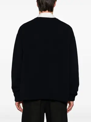 Studio Nicholson Lambswool Fisherman's Knit Sweater